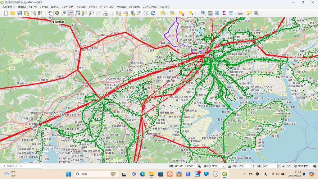 バスマップ | NPO法人 公共の交通ラクダ(RACDA)